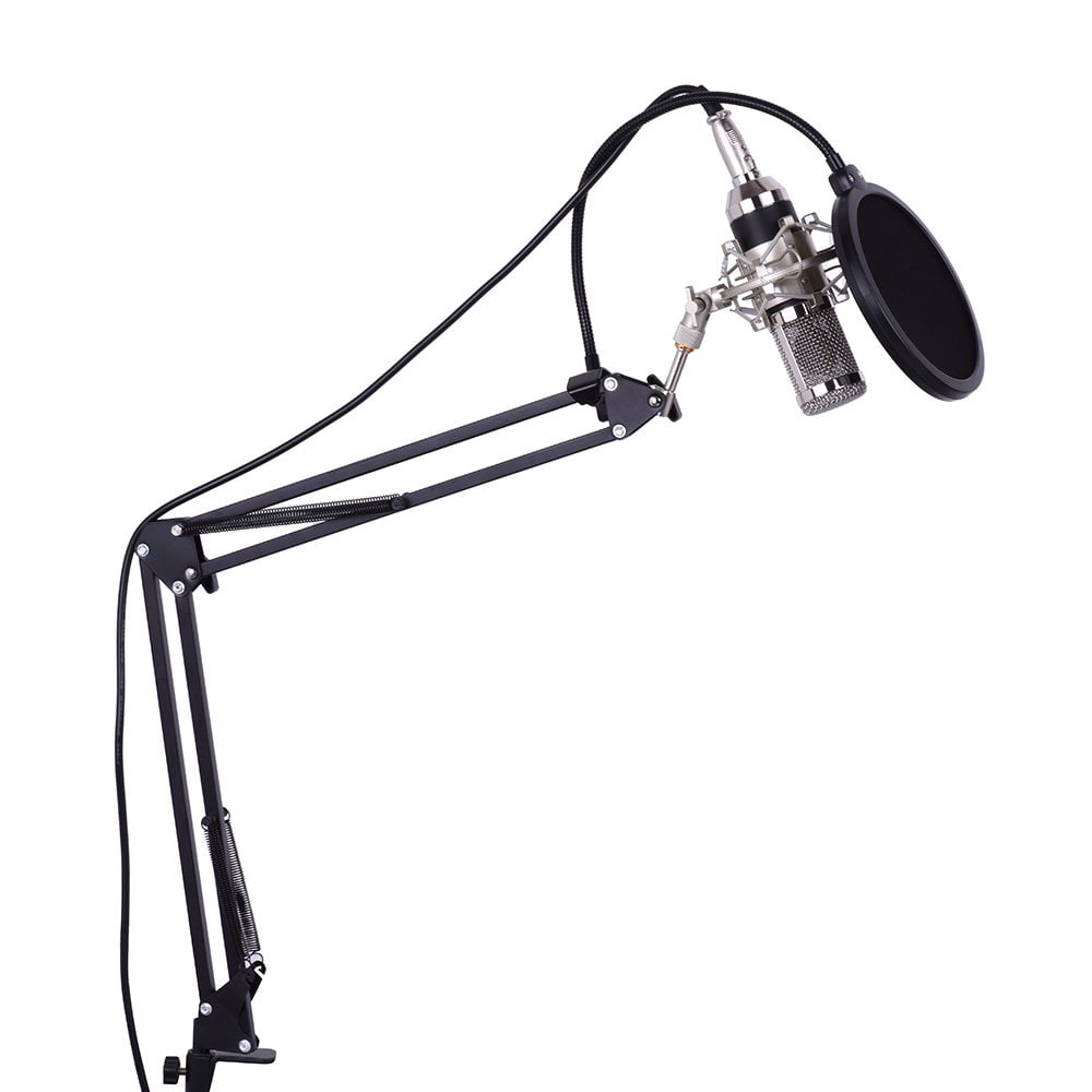 KEINXS Professional Studio Broadcasting Recording Condenser Microphone ...