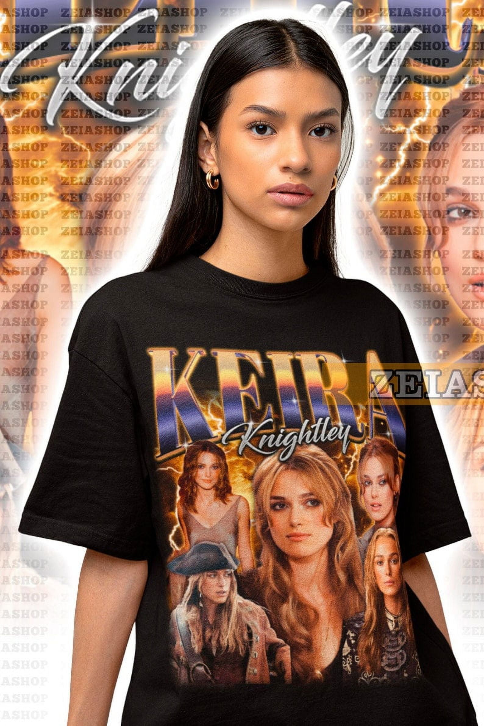 KEIRA KNIGHTLEY Retro 90s T-shirt, Keira Knightley , Keira Knightley ...