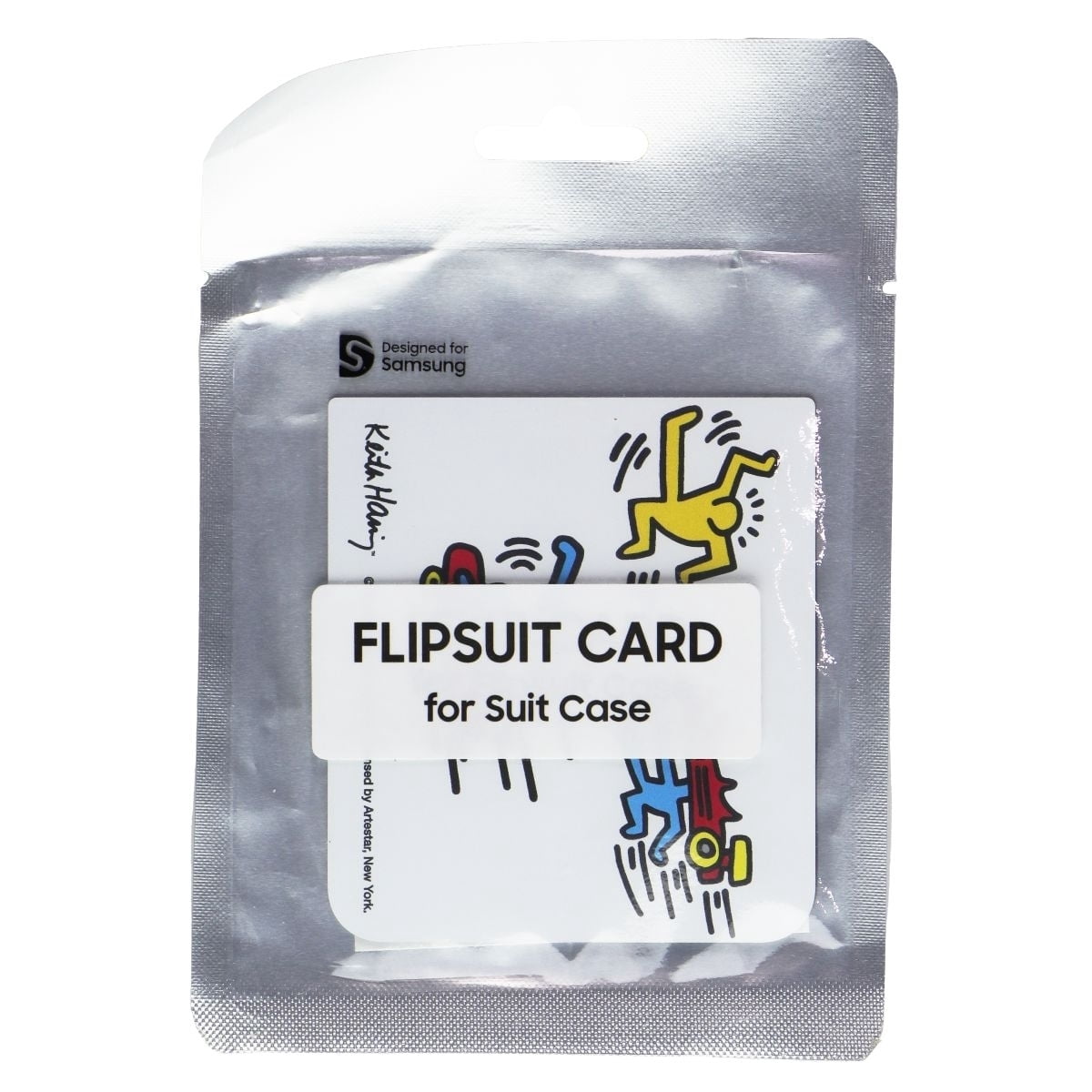 KEITH HARING People Flipsuit Card for Galaxy Z Flip5 Flipsuit Case ...