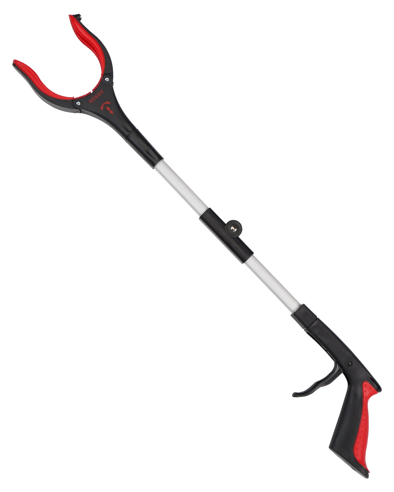 KEKOY 32 Inch Grabber Reacher Tool, Foldable Grabber with Light, Extra ...