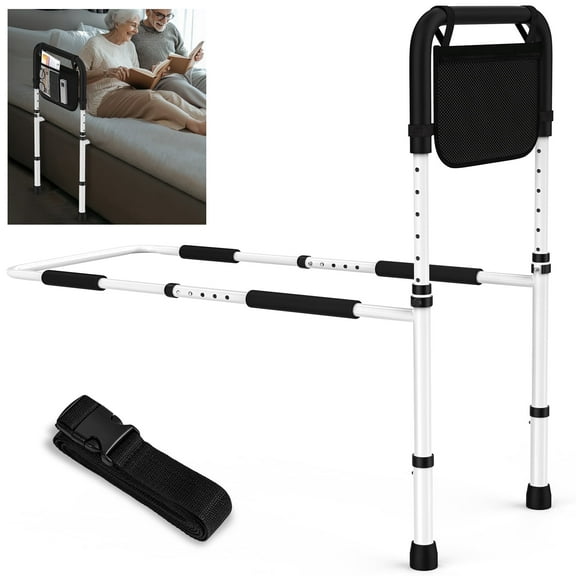 Drive Medical Full Length Hospital Bed Side Rails, 1 Pair HSA/FSA ...