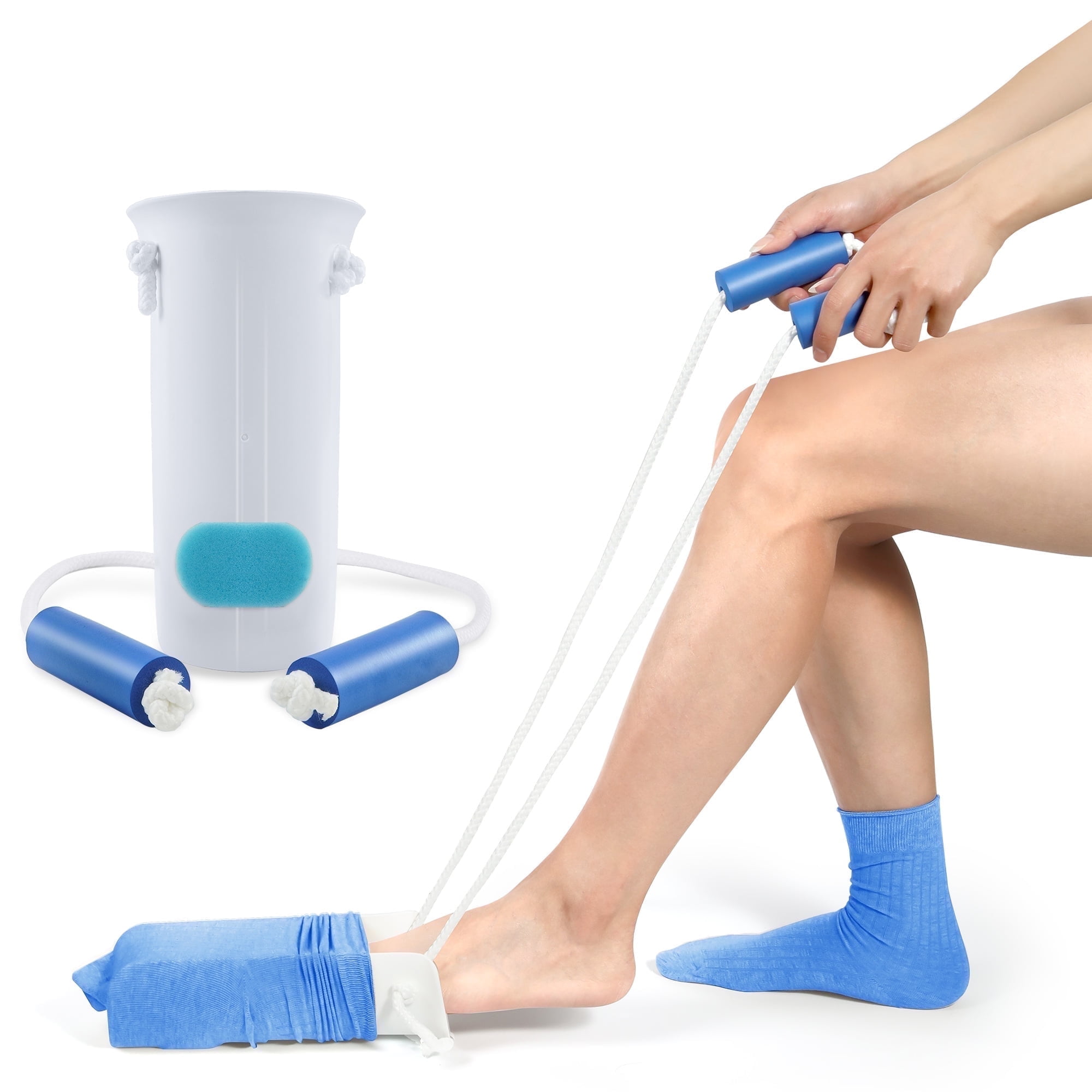 KEKOY Easy on and off Sock Aid, Pulling Assist Device - Sock Helper ...