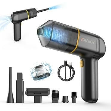 HART 20-Volt Cordless Hand Vacuum Kit with Multi-Surface Motorized ...