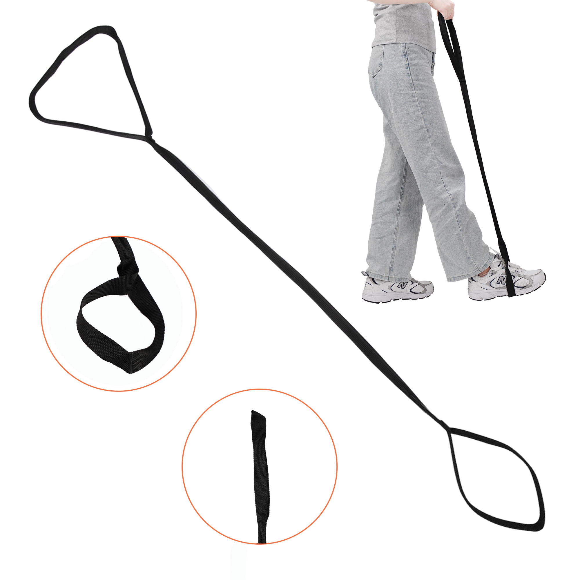 KEKOY Leg Lifter Strap, Rigid Foot Loop, Mobility Aid for Hip & Knee ...