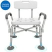Platinum Health HydroSlide Rotating Bath and Shower Chair with Back ...