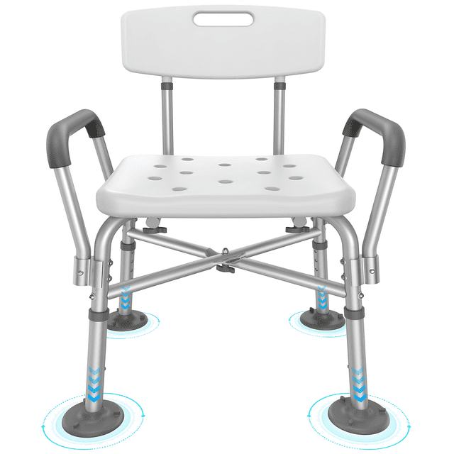 Kekoy Shower Chair for Inside Shower, Heavy Duty Shower Seat with Back ...