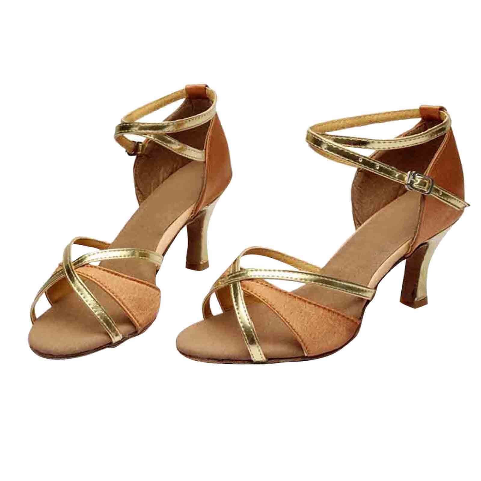 KELINFONG Low Kitten Heels Dress Pumps for Women Evening Formal Elegant ...