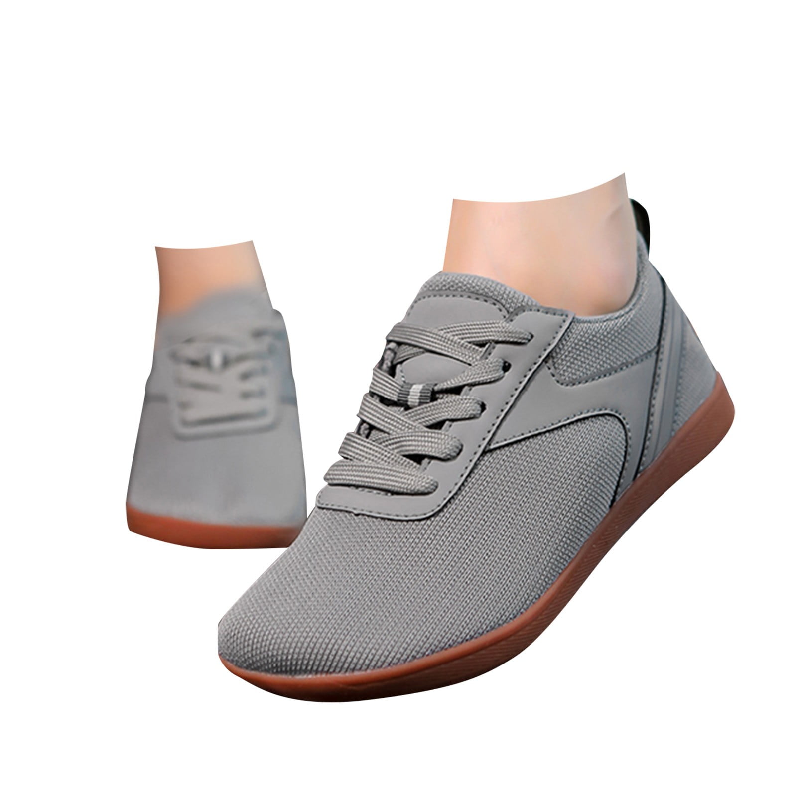 KELINFONG Mens Barefoot Shoes Minimalist Cross-Trainer Shoes Wide Toe ...
