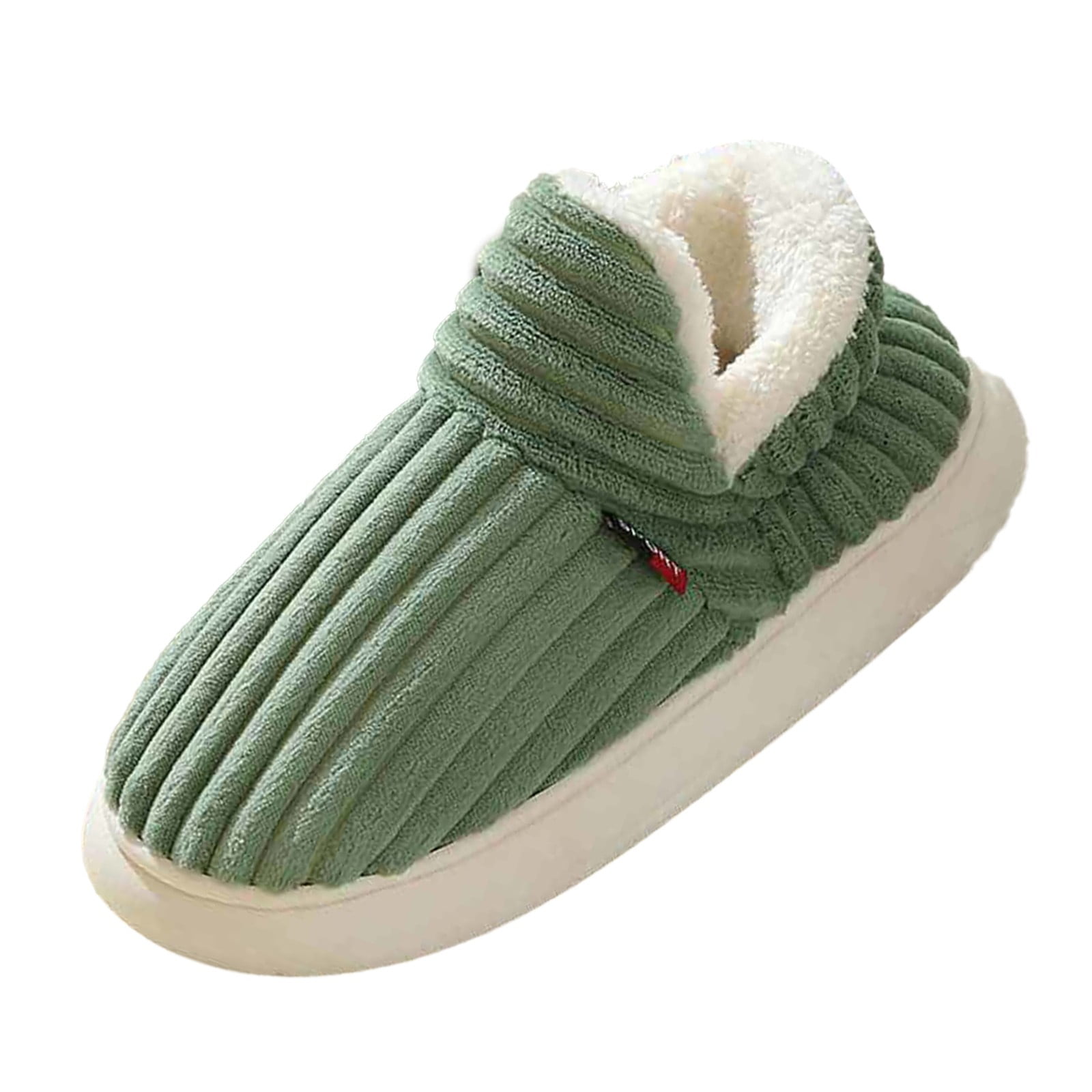 KELINFONG Slippers for Men and Womens Indoor House Shoes Plush Slip on ...
