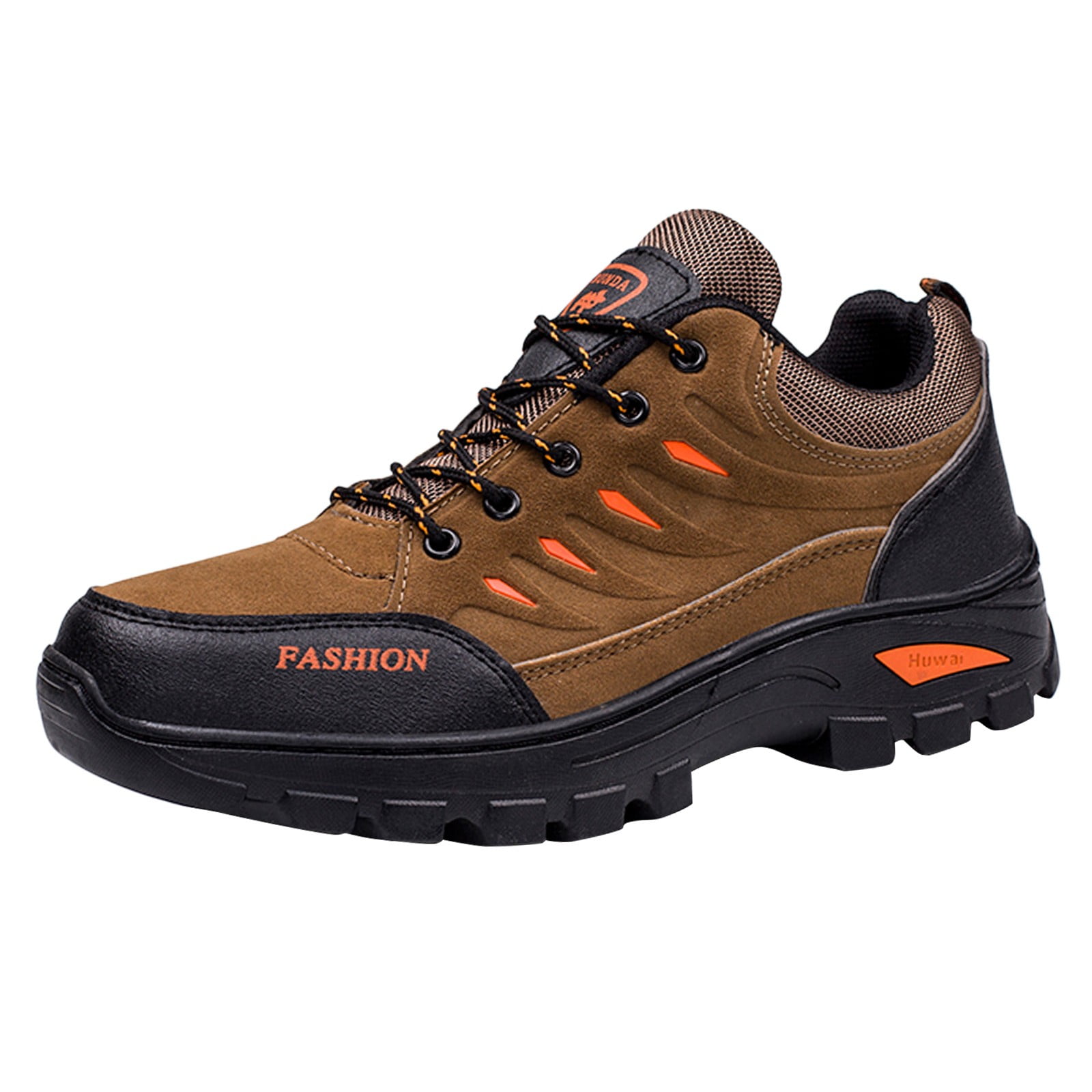 KELINFONG Waterproof Hiking Shoes for Men Comfortable Lightweight Anti ...
