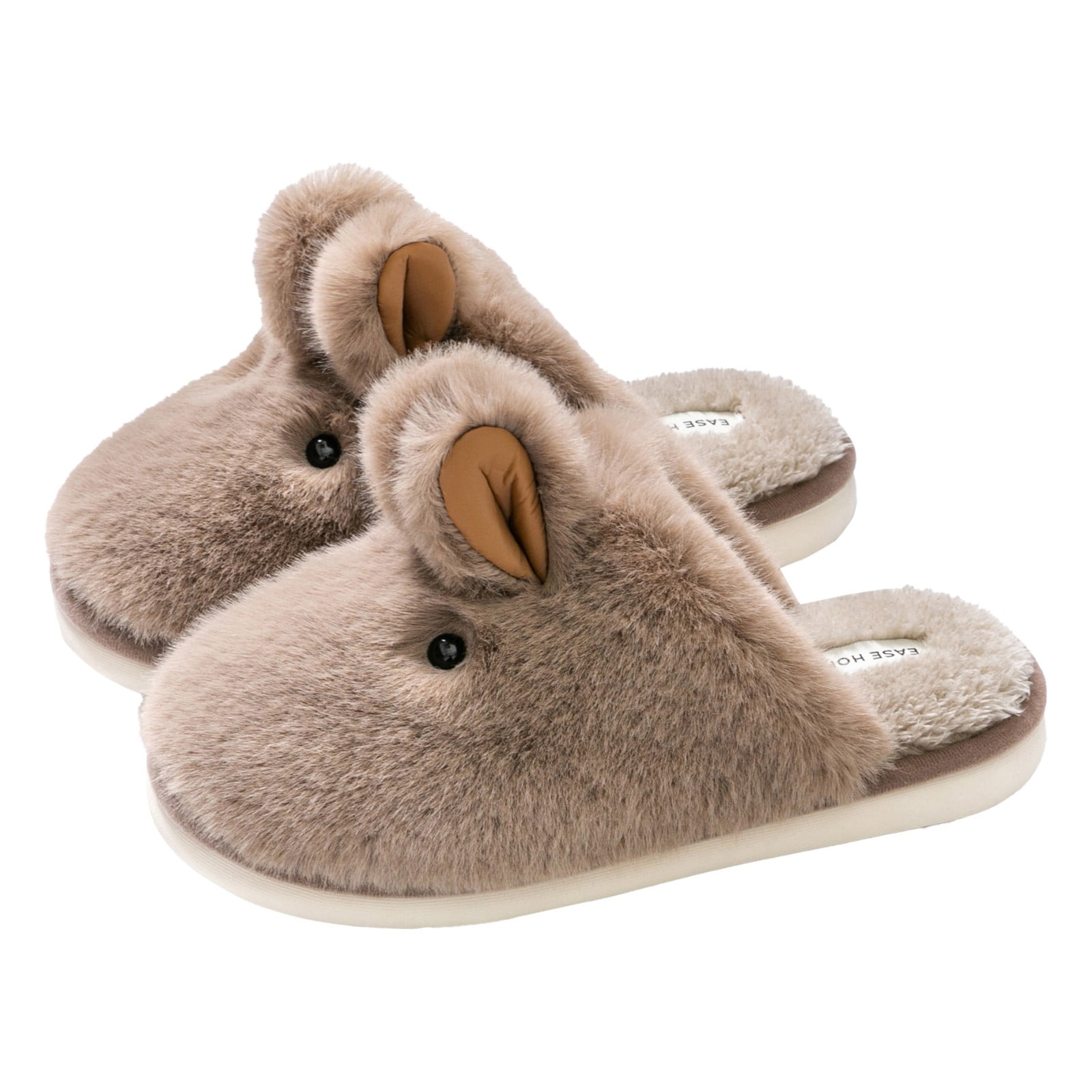 KELINFONG Women's Memory Foam House Slippers Cozy Cute Bunny Animal Home Slipper Gifts for Girls ...