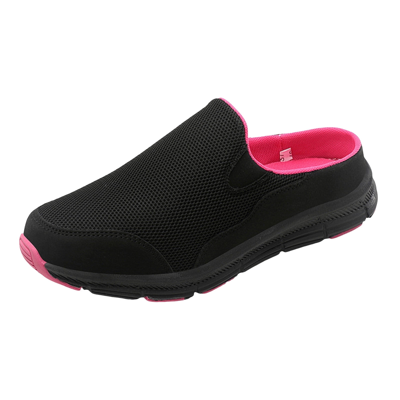 KELINFONG Womens Casual Colg House Shoes Backless Walking Shoes Slip On ...