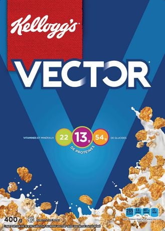 KELLOGG VECTOR CEREAL 400G - Walmart.com