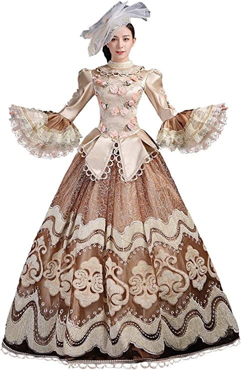 KEMAO Rococo Baroque Marie Antoinette Ball Gown | 18th Century ...