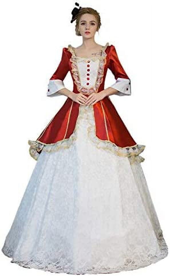 KEMAO Rococo Baroque Marie Antoinette Dresses 18th Century Renaissance ...