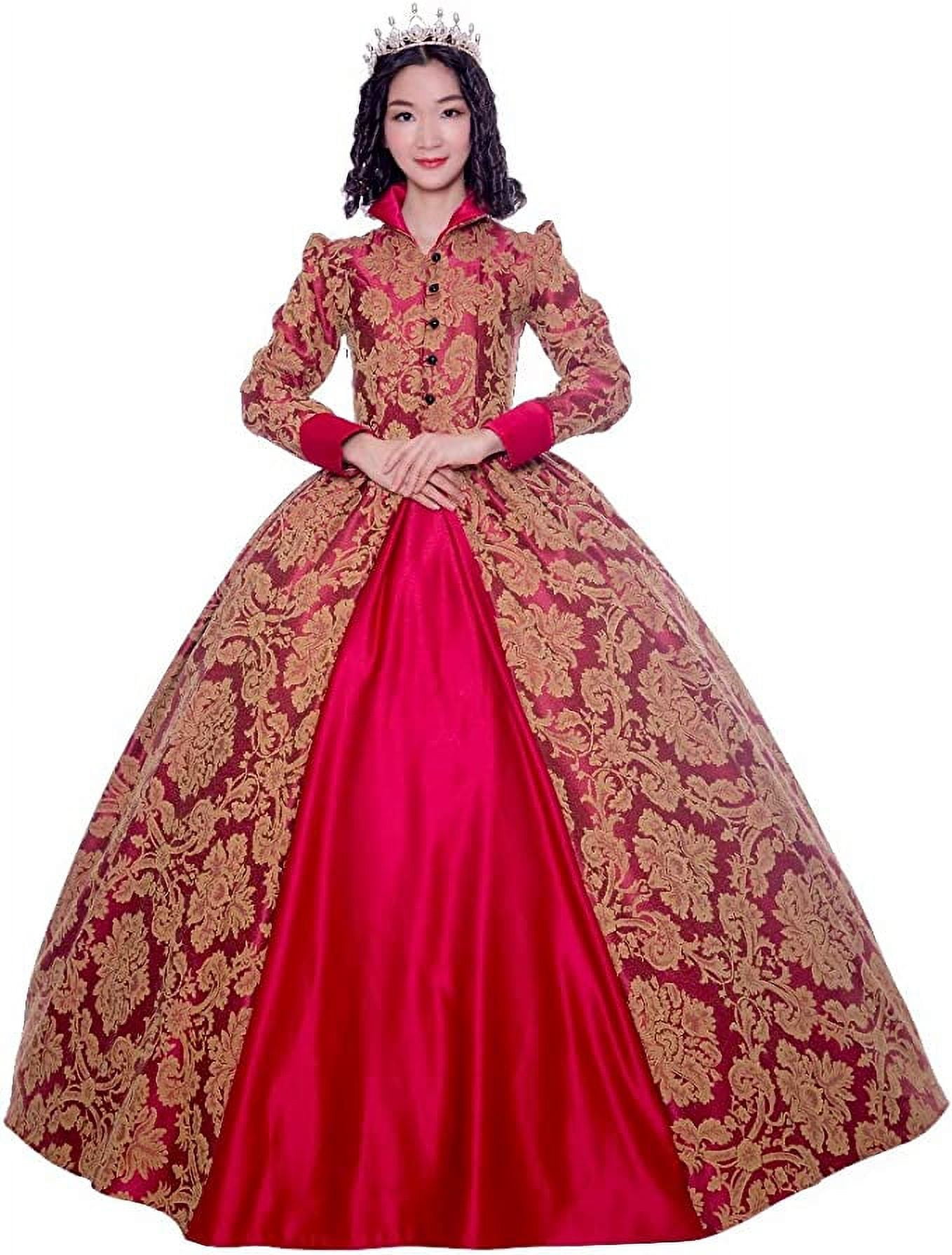 KEMAO Rococo Baroque Marie Antoinette Dresses 18th Century Renaissance ...
