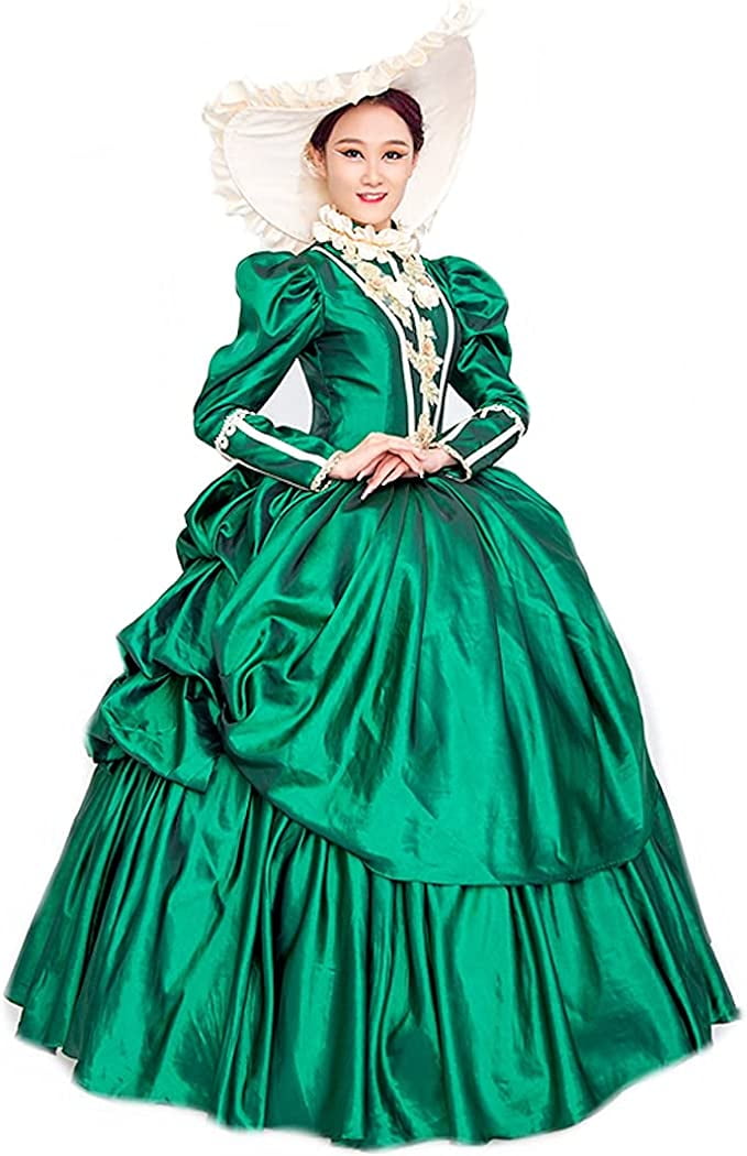 KEMAO Rococo Baroque Marie Antoinette Dresses 18th Century Renaissance ...