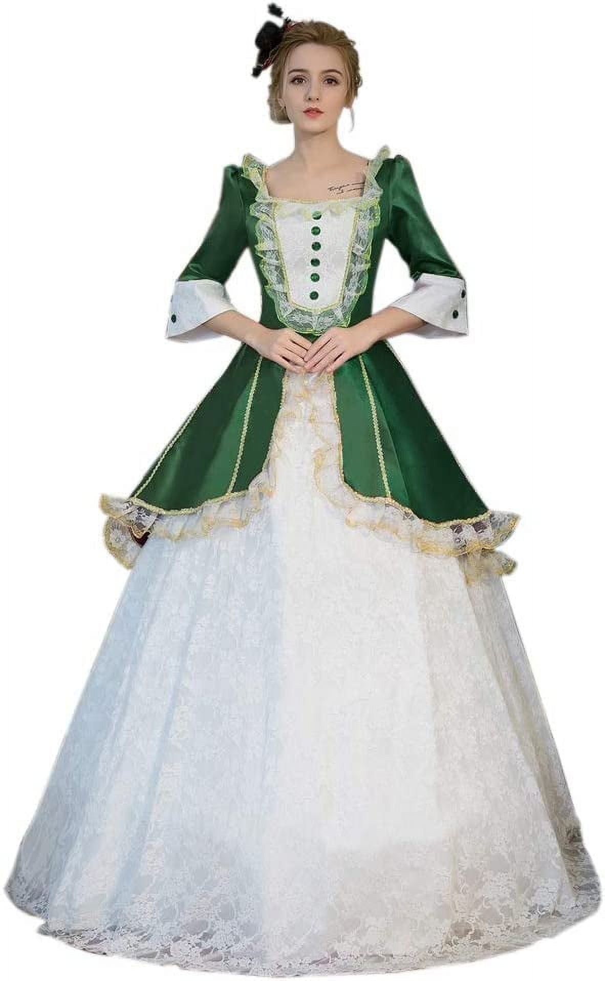 KEMAO Rococo Baroque Marie Antoinette Dresses 18th Century Renaissance ...