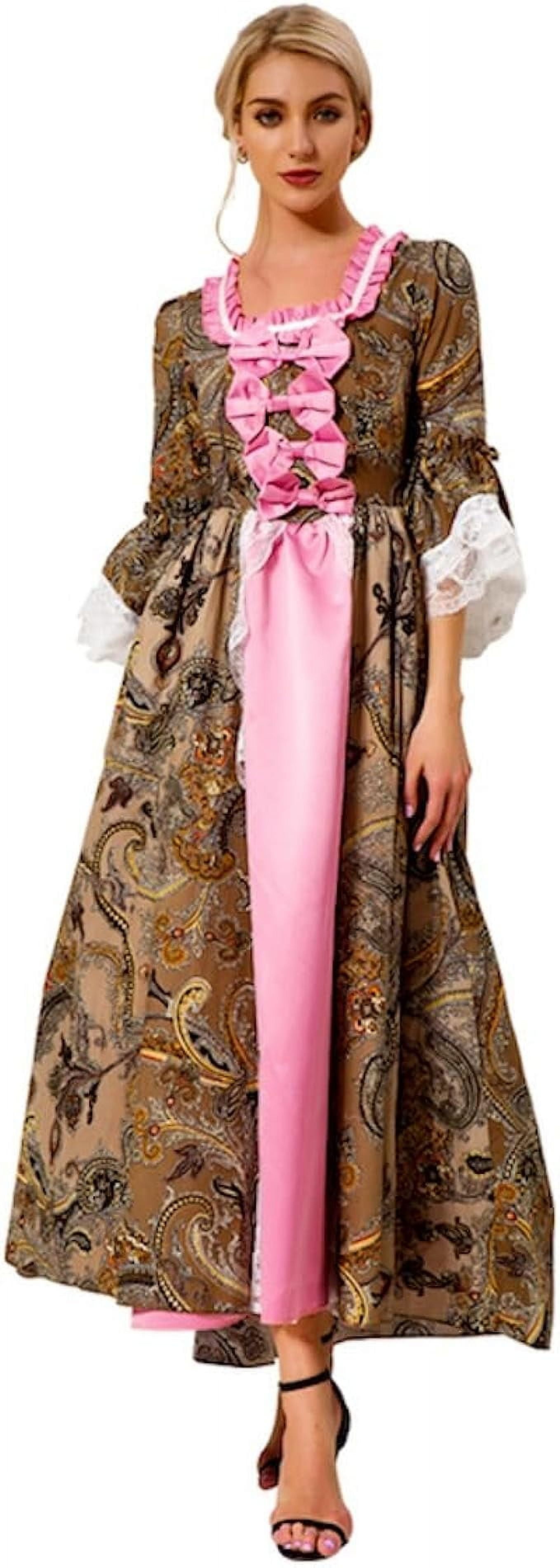 KEMAO Rococo Victorian Ball Gown Renaissance Baroque Marie Antoinette ...
