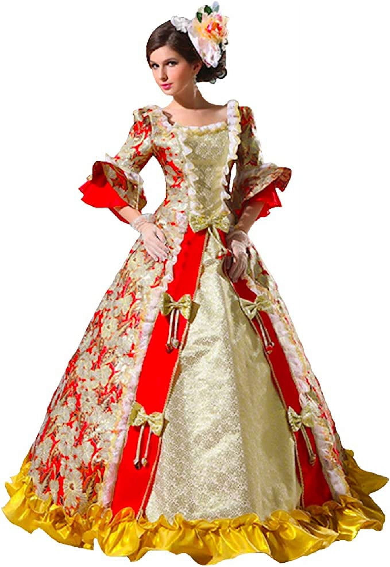 KEMAO Rococo Victorian Baroque Marie Antoinette Dresses 18th Century ...
