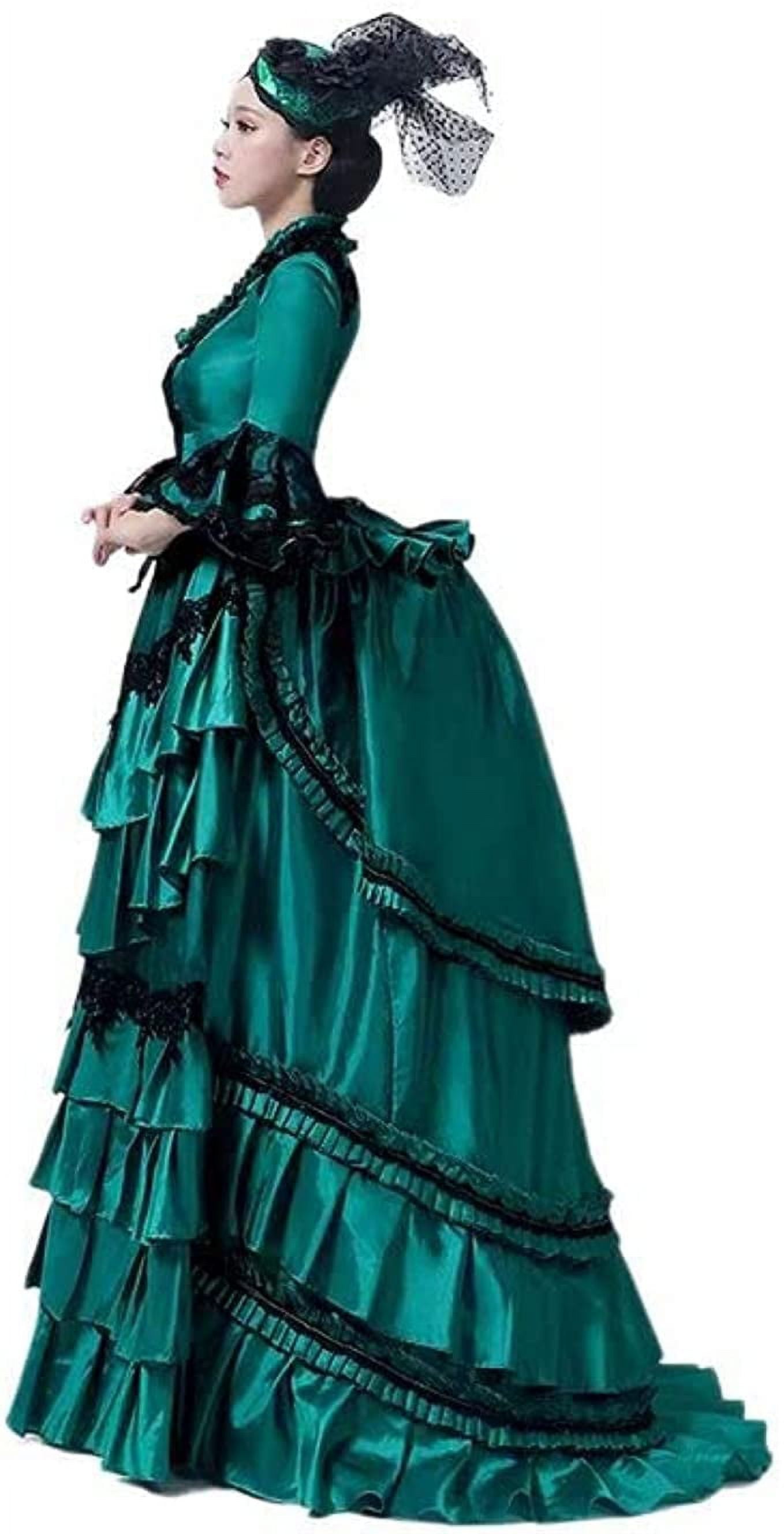 KEMAO Rococo Victorian Renaissance Costumes Baroque Marie Antoinette ...