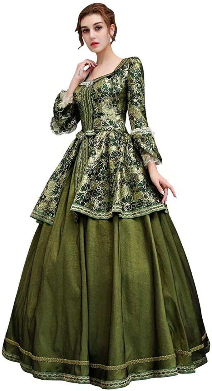 KEMAO Rococo Victorian Renaissance Costumes Baroque Marie Antoinette ...