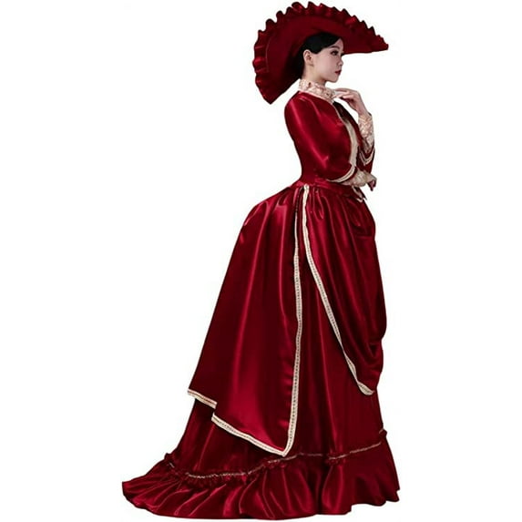 KEMAO Rococo Victorian Renaissance Costumes Baroque Marie Antoinette ...