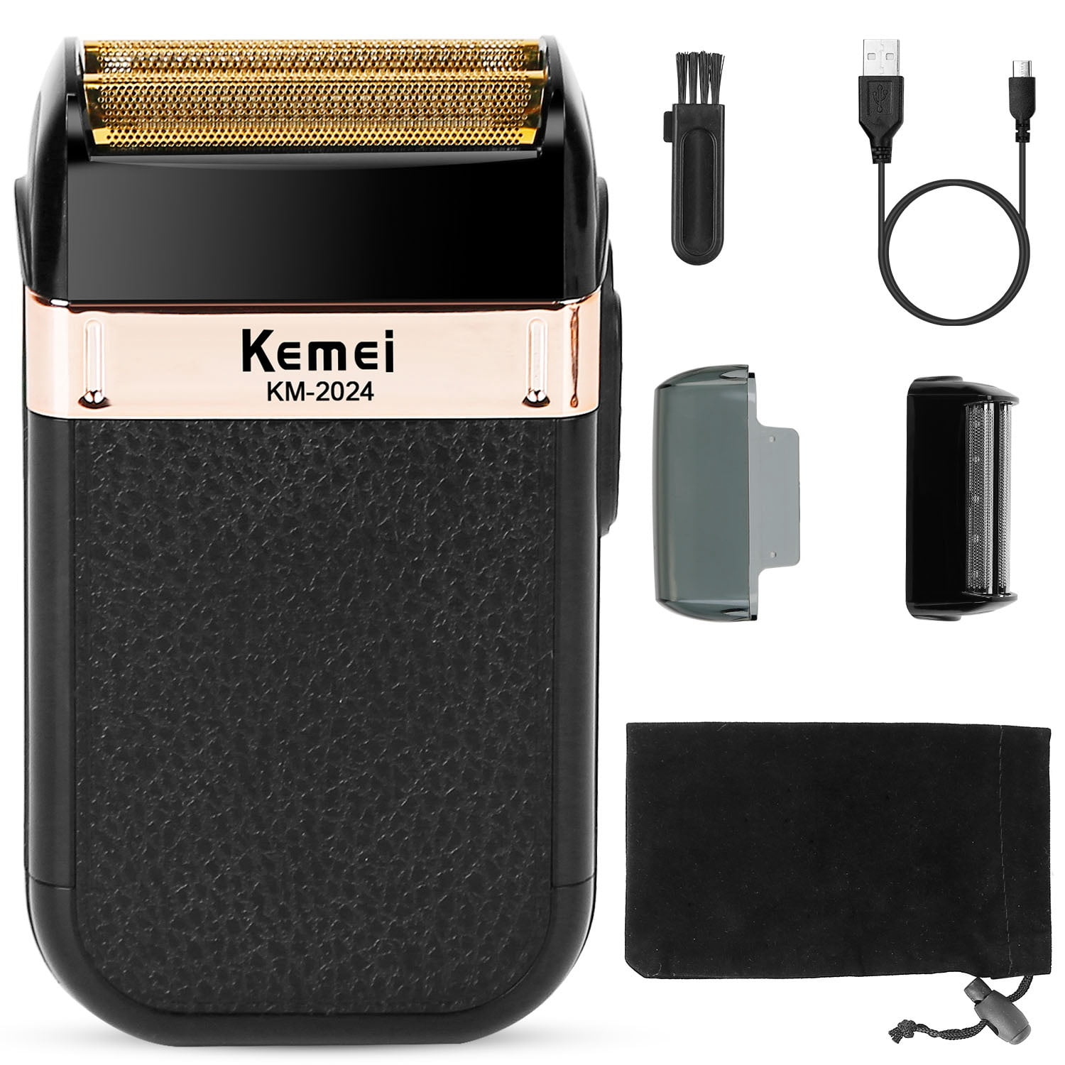 KEMEI Men's Handheld Electric Shaver Machine, Cordless Beard Trimmer ...