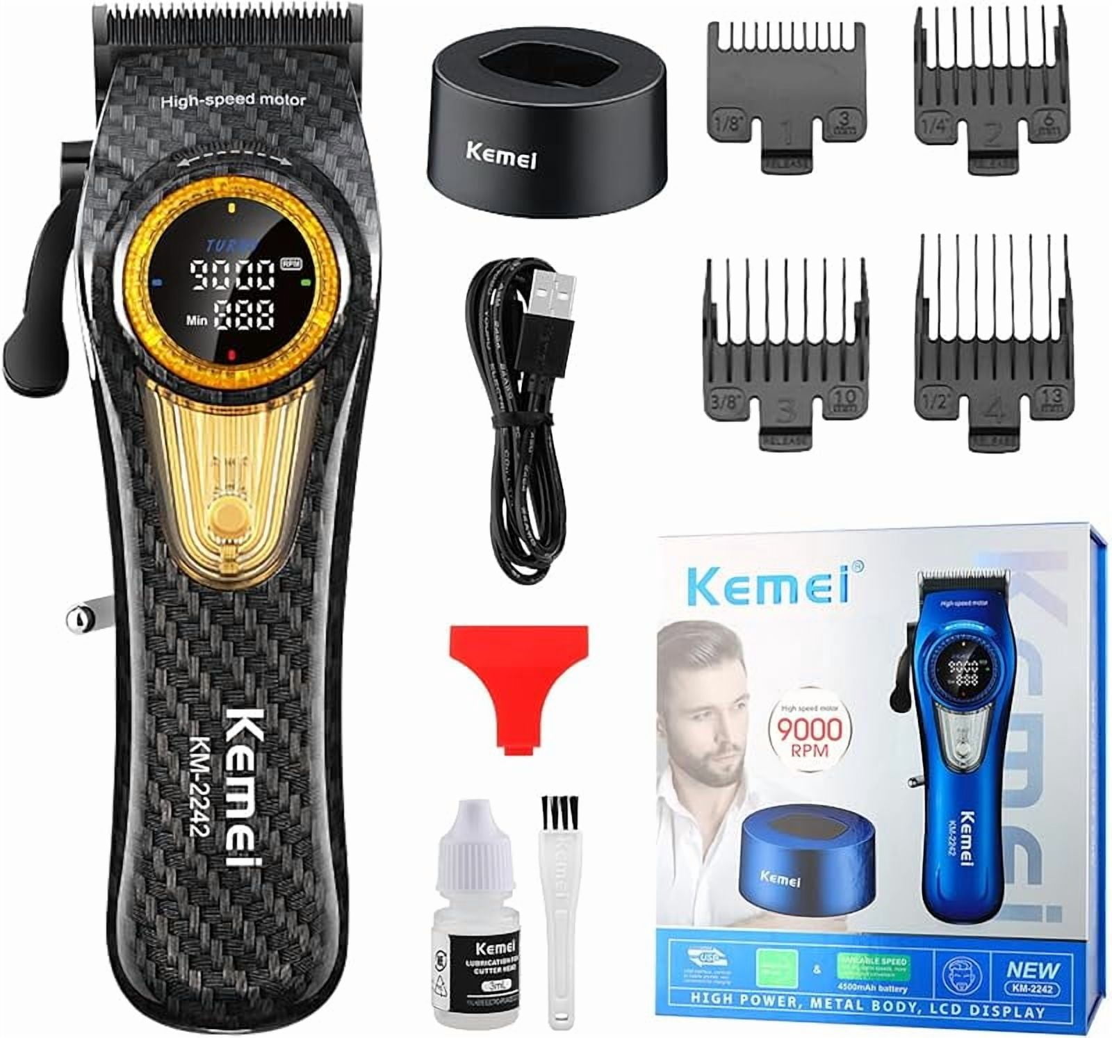 KEMEI Professional Hair Clippers for Men, Clippers for Hair Cutting ...