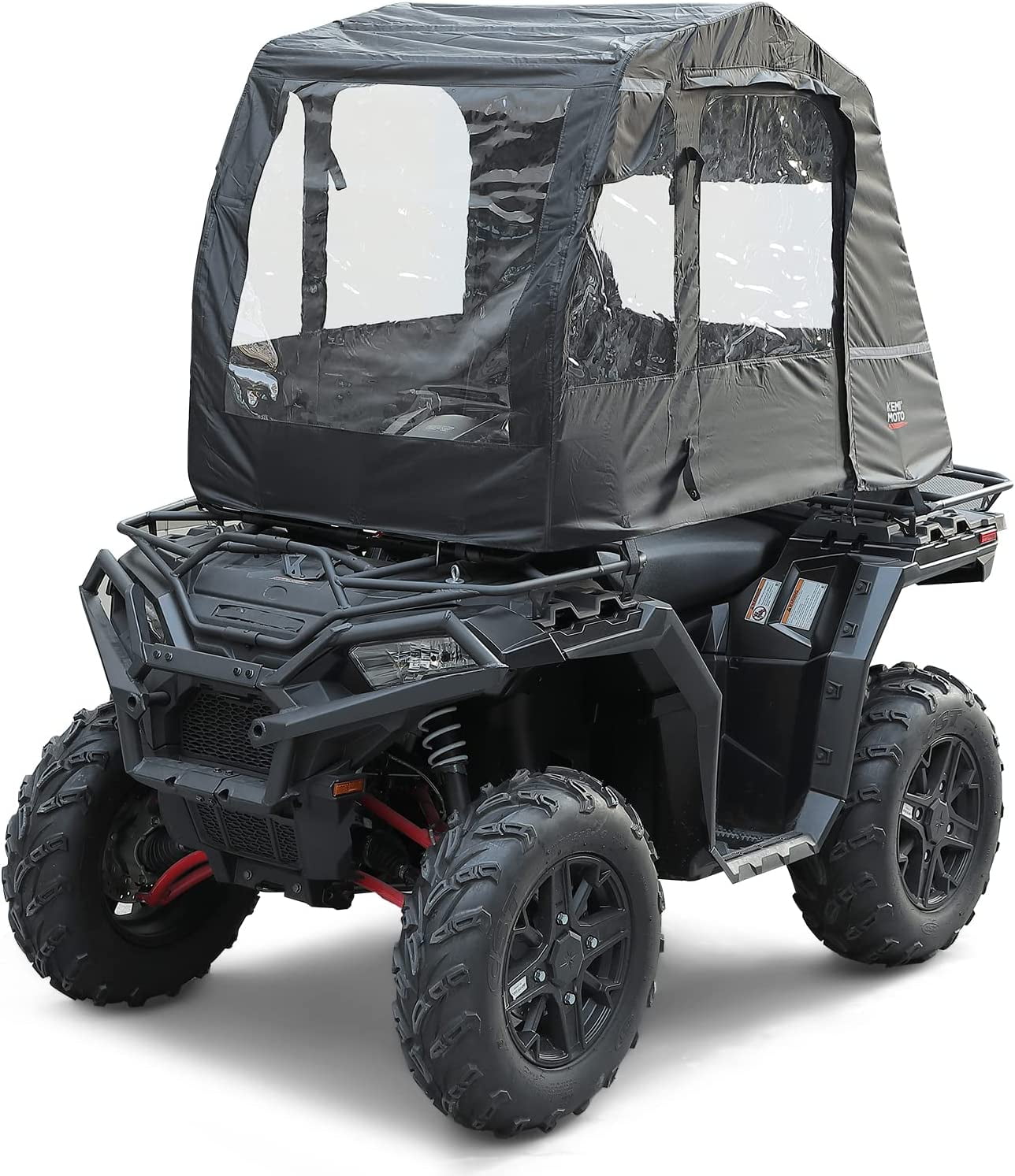 KEMIMOTO Waterproof ATV Cab Enclosure, Compatible with Polaris, Sportsman, Outlander, Fourtrax ...