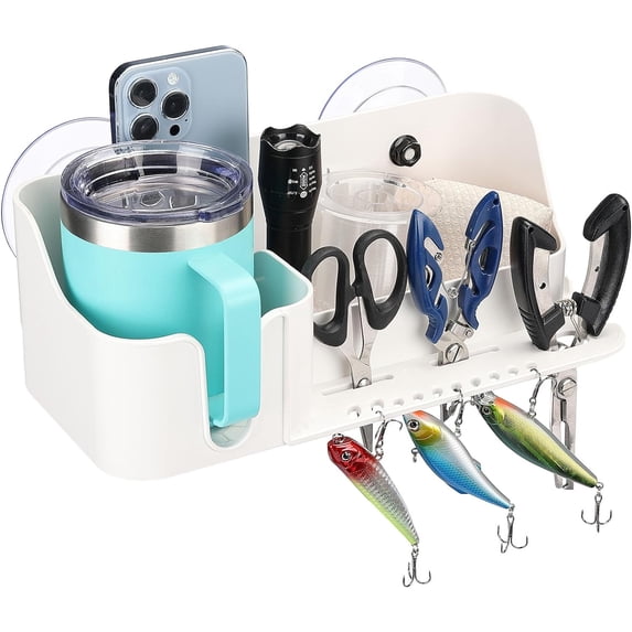 KEMIMOTO Boat Caddy Organizer, Boat Cup Holder Installed with Screws ...