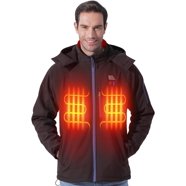 O2 Element Series Hooded Rain Jacket w/Pockets - Walmart.com
