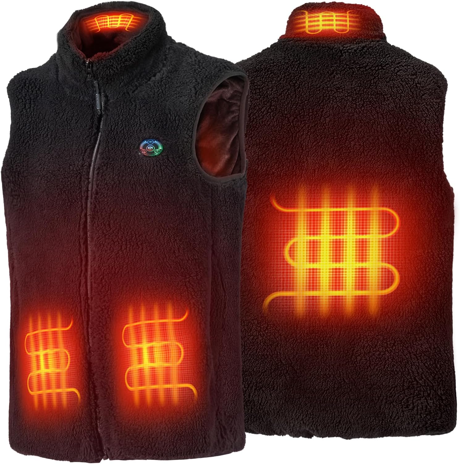 Pulse Women's Field Sweater Fleece Vest - Walmart.com