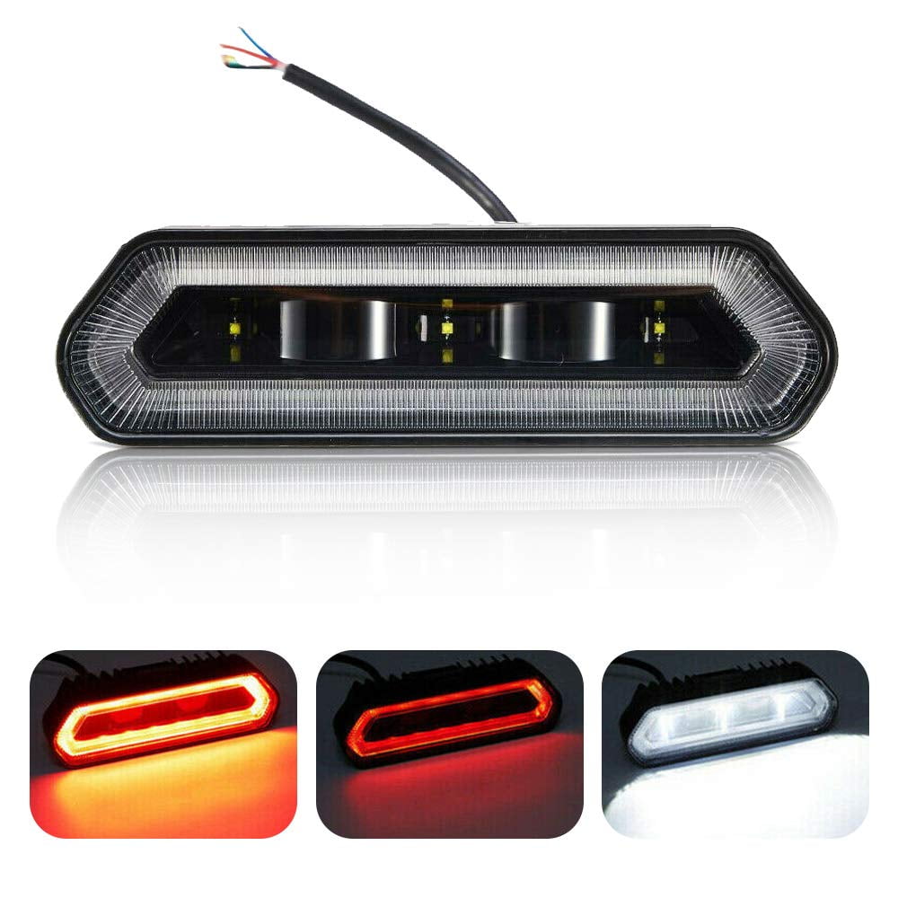 KEMIMOTO UTV Chase LED IFF17 Tail Light, Chase Light Bar with 5 Modes ...