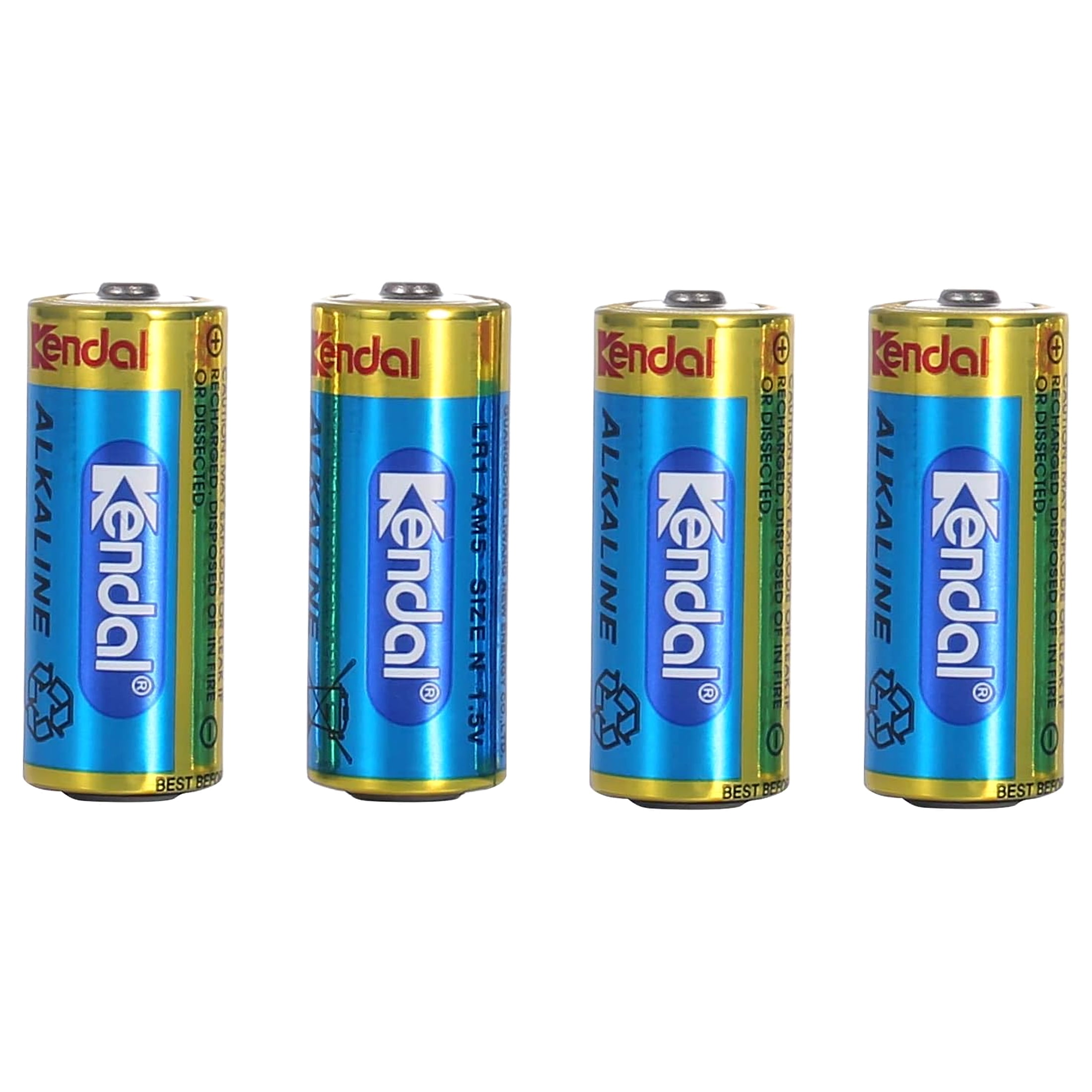 KENDAL Ultra Power Alkaline 1.5v MN9100 LR1 N Size Batteries 4 Count ...
