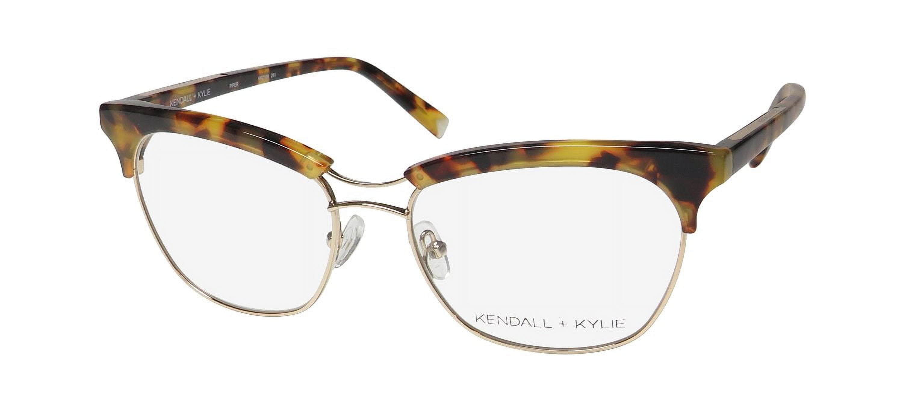 KENDALL + KYLIE KKO109 PIPER METAL & ACETATE USA DESIGNER EYEGLASS ...