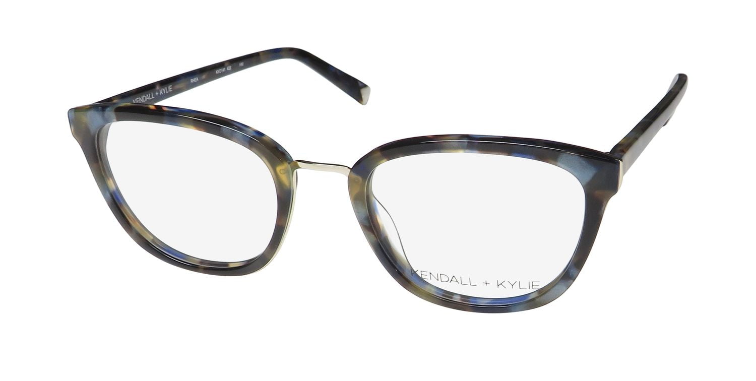 KENDALL + KYLIE KKO141 RHEA CATEYE SHAPE FULL-RIM GENUINE EYEGLASS ...