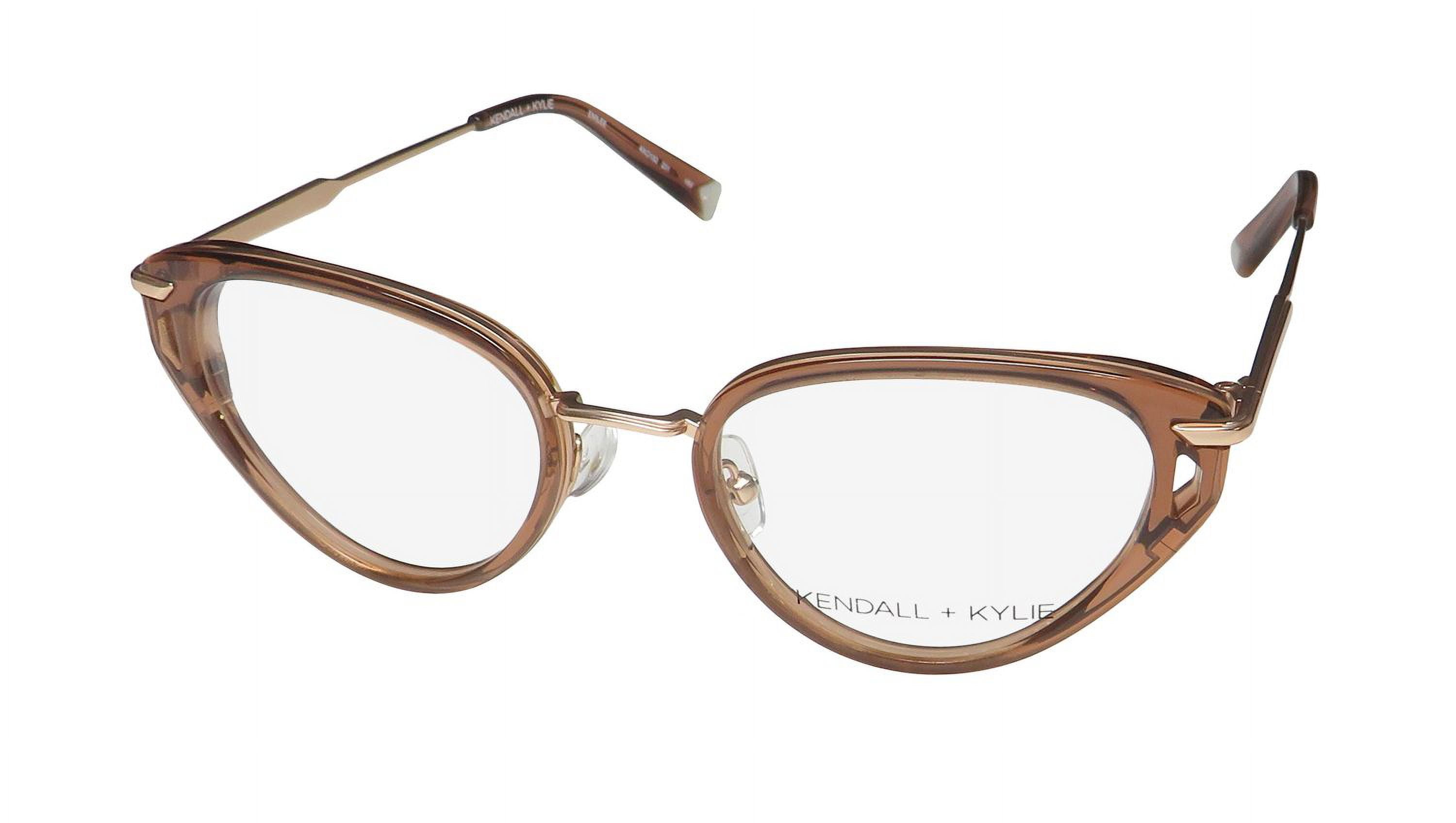 KENDALL + KYLIE KKO152 EMILEE CATEYE SHAPE LENSES TRENDY EYEGLASS FRAME ...