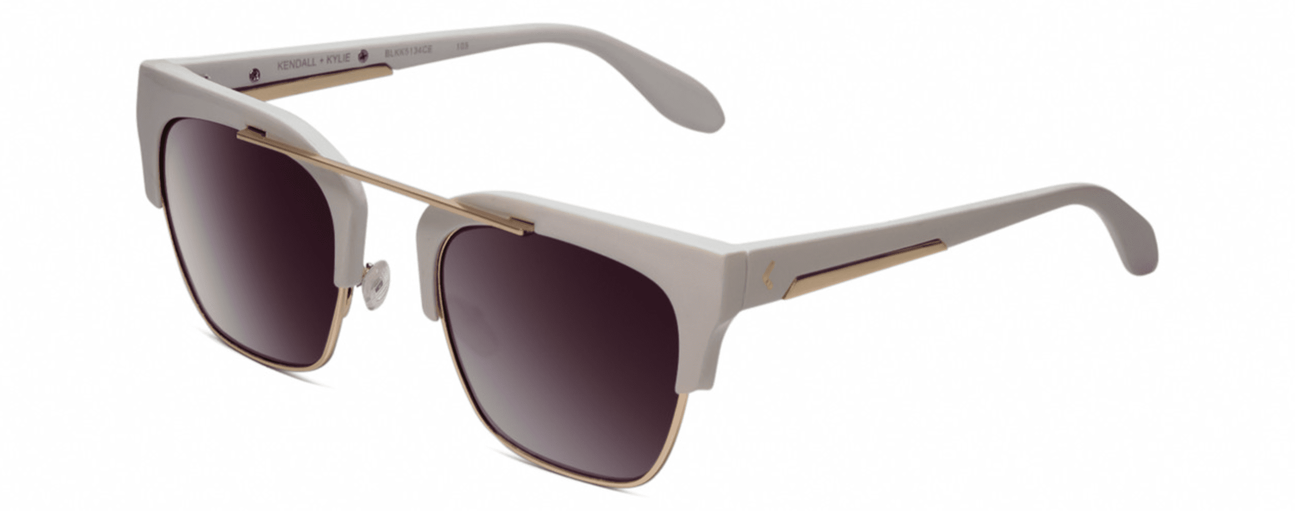 KENDALL + KYLIE Women's KK5134CE HAYDEN 105 White / Purple Gradient ...