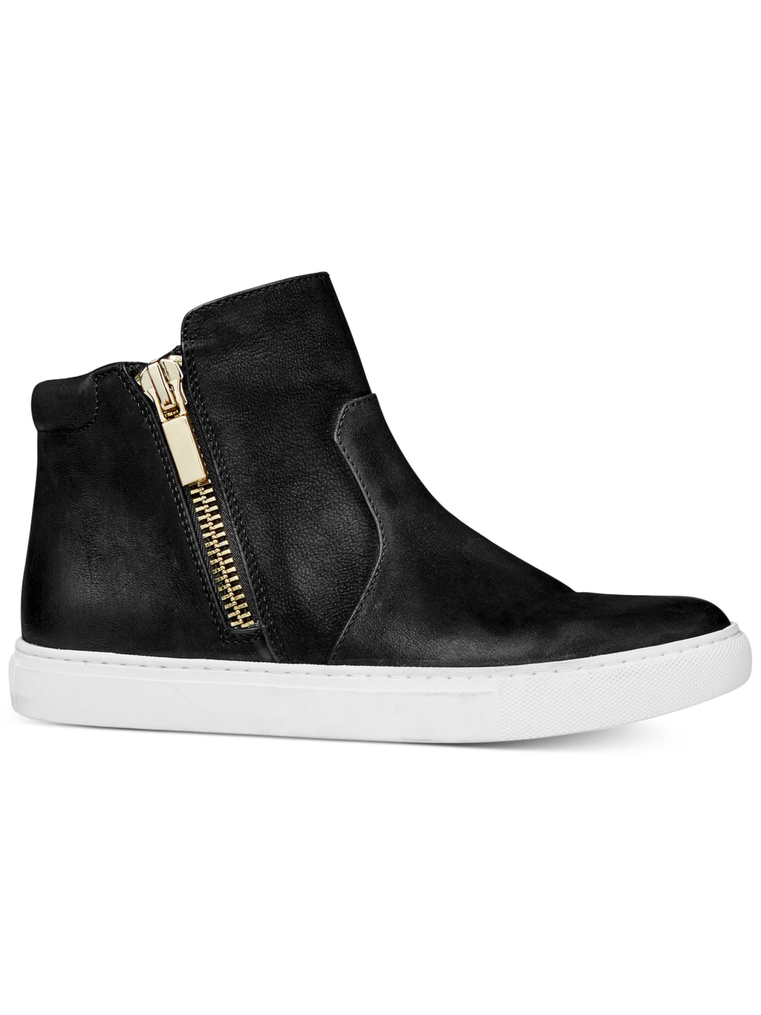 KENNETH COLE NEW YORK Womens Black Removable Insole High Top Cushioned ...