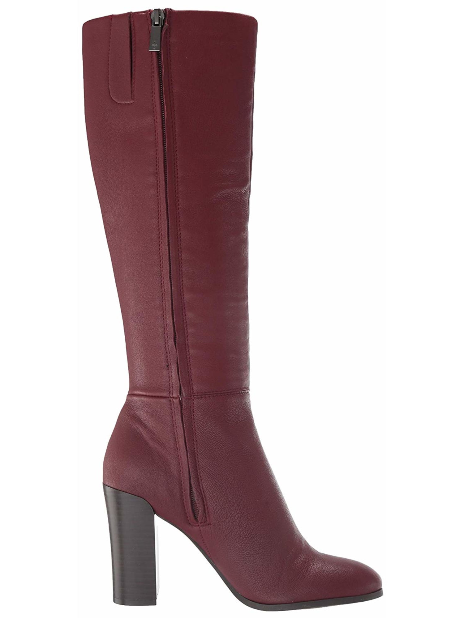 KENNETH COLE NEW YORK Womens Burgundy Stretch Gore Justin Round Toe ...