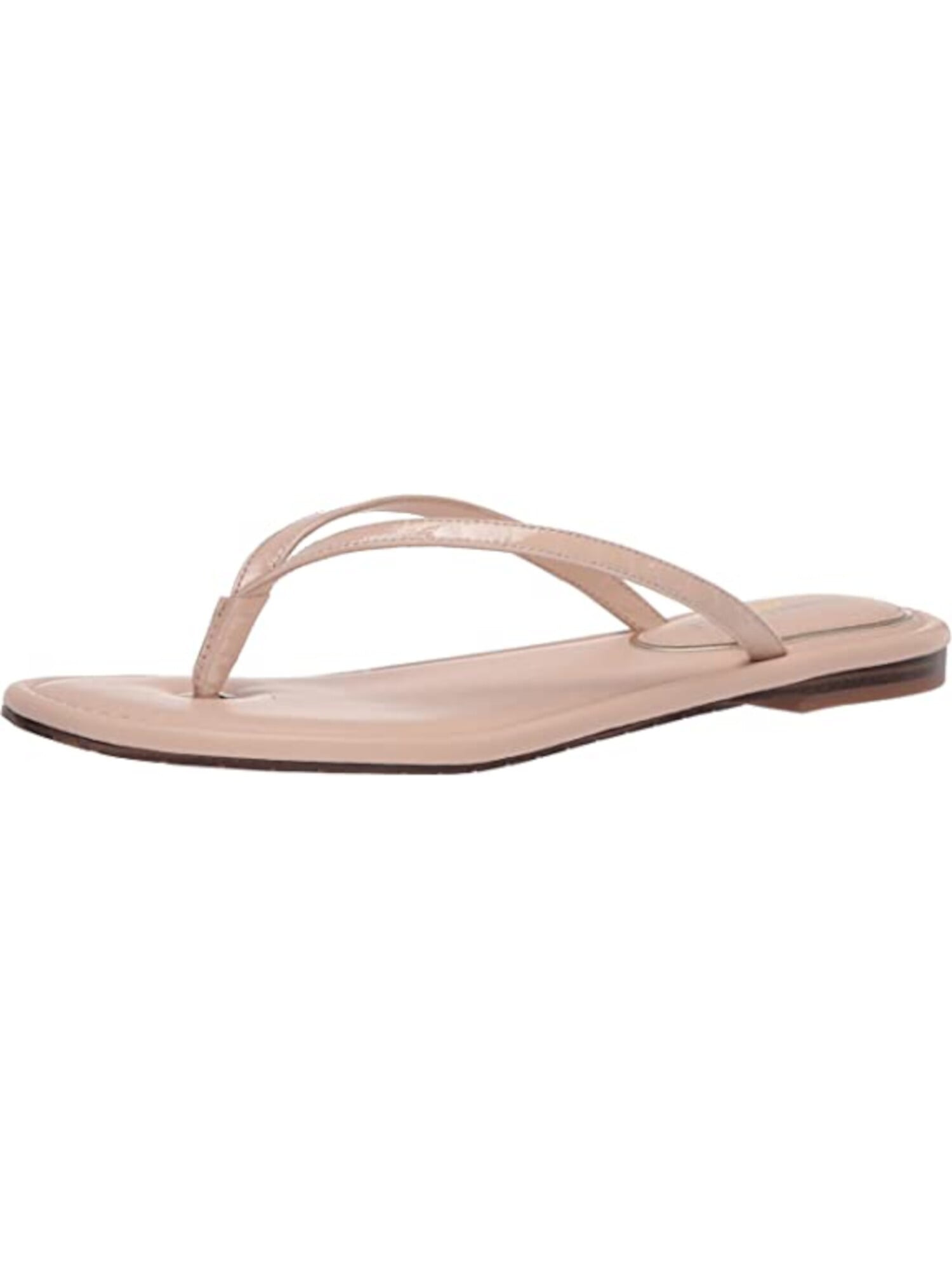 KENNETH COLE Womens Beige Cushioned Mello Round Toe Block Heel Slip On ...