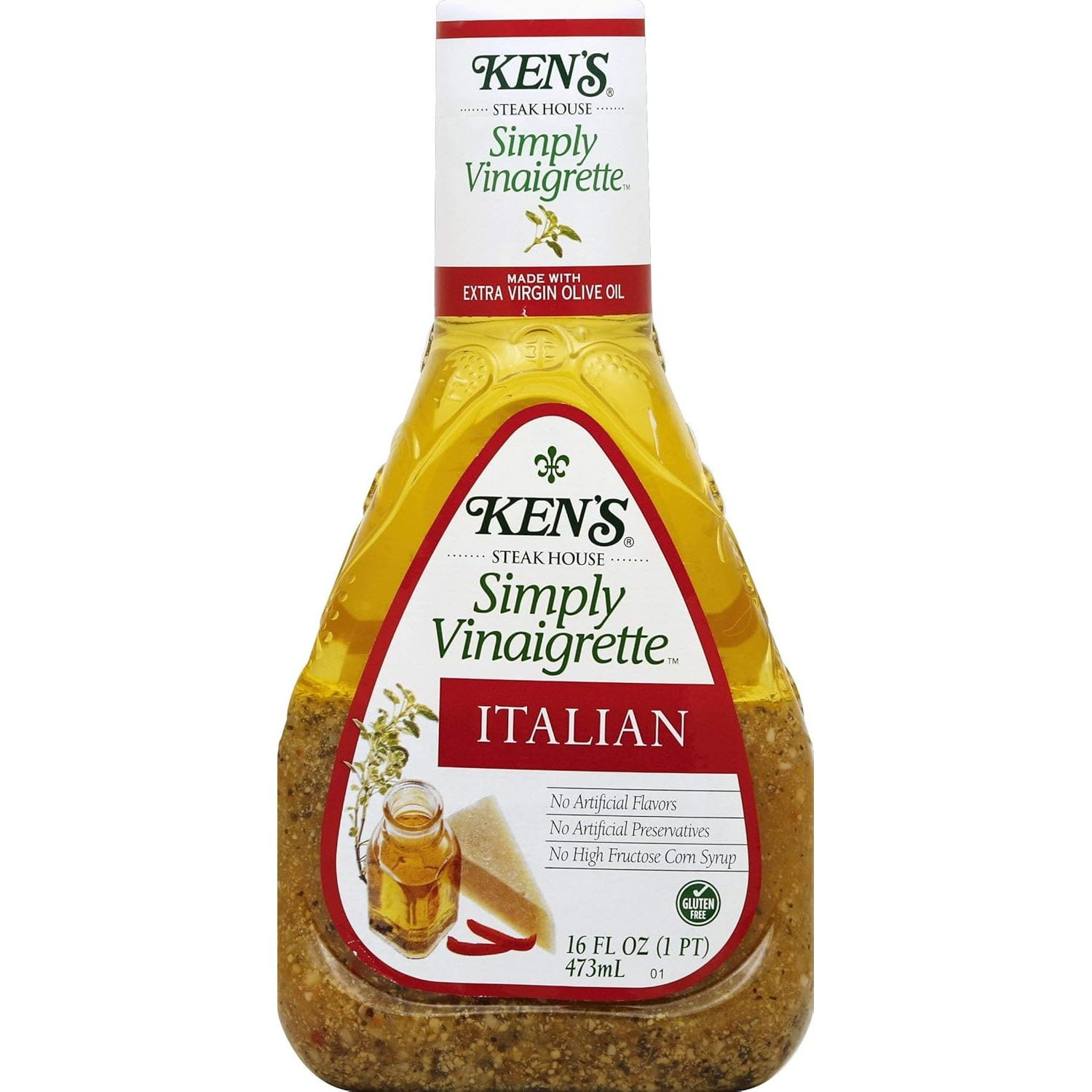 KENS STEAK HOUSE SIMPLY VINAIGRETTE ITALIAN SALAD DRESSING PLASTIC ...