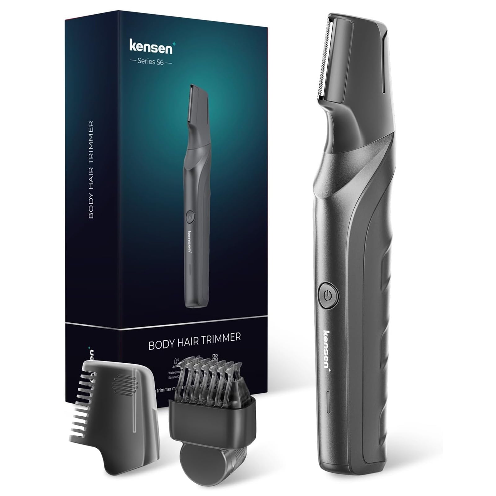 KENSEN Body Hair Trimmer,Body Groomer for Men and Women,Men's Groin ...
