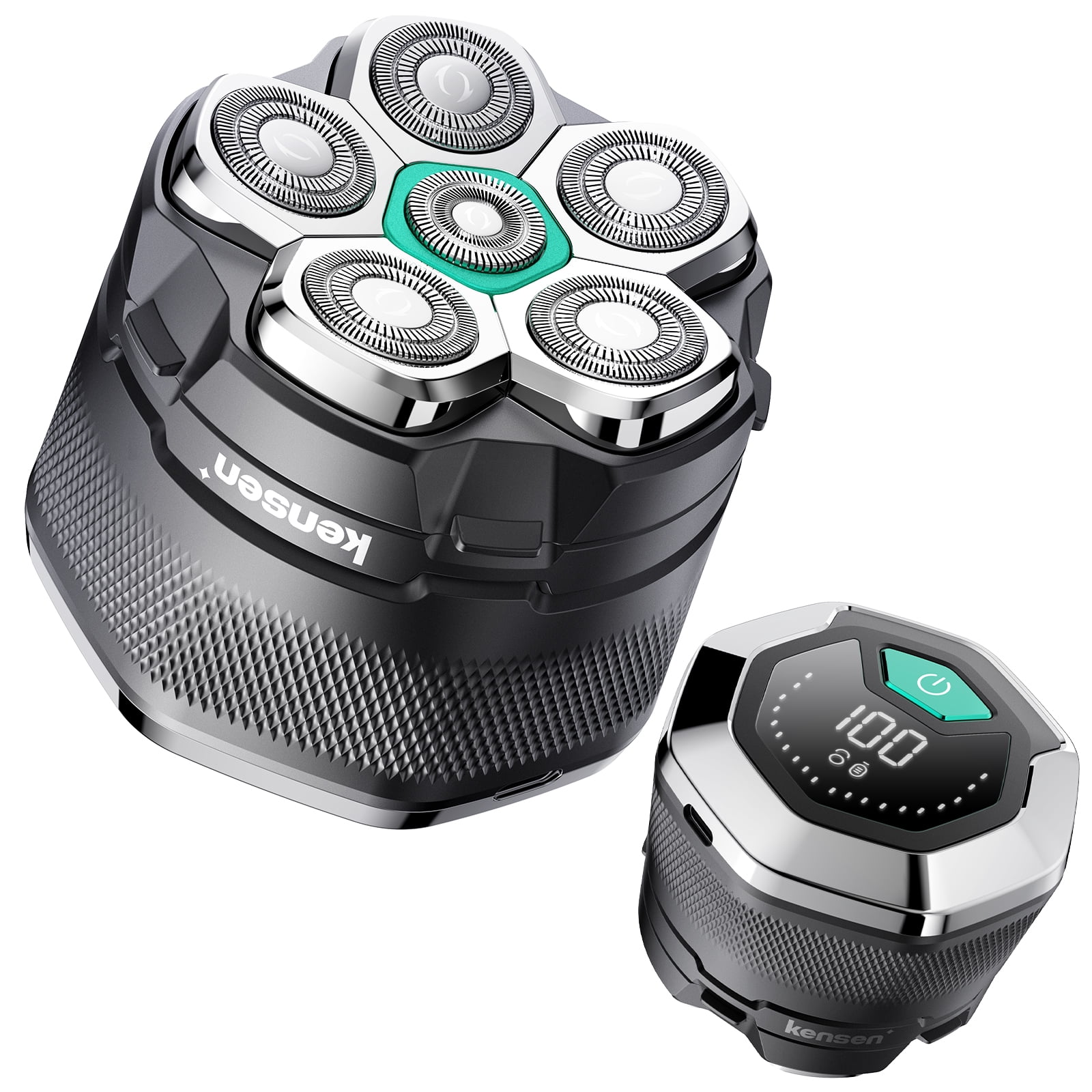 KENSEN 6D Electric Head Shaver for Bald Men, Rechargeable Razor with ...