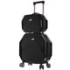KENSIE 2pc Luggage Set, Black - Walmart.com