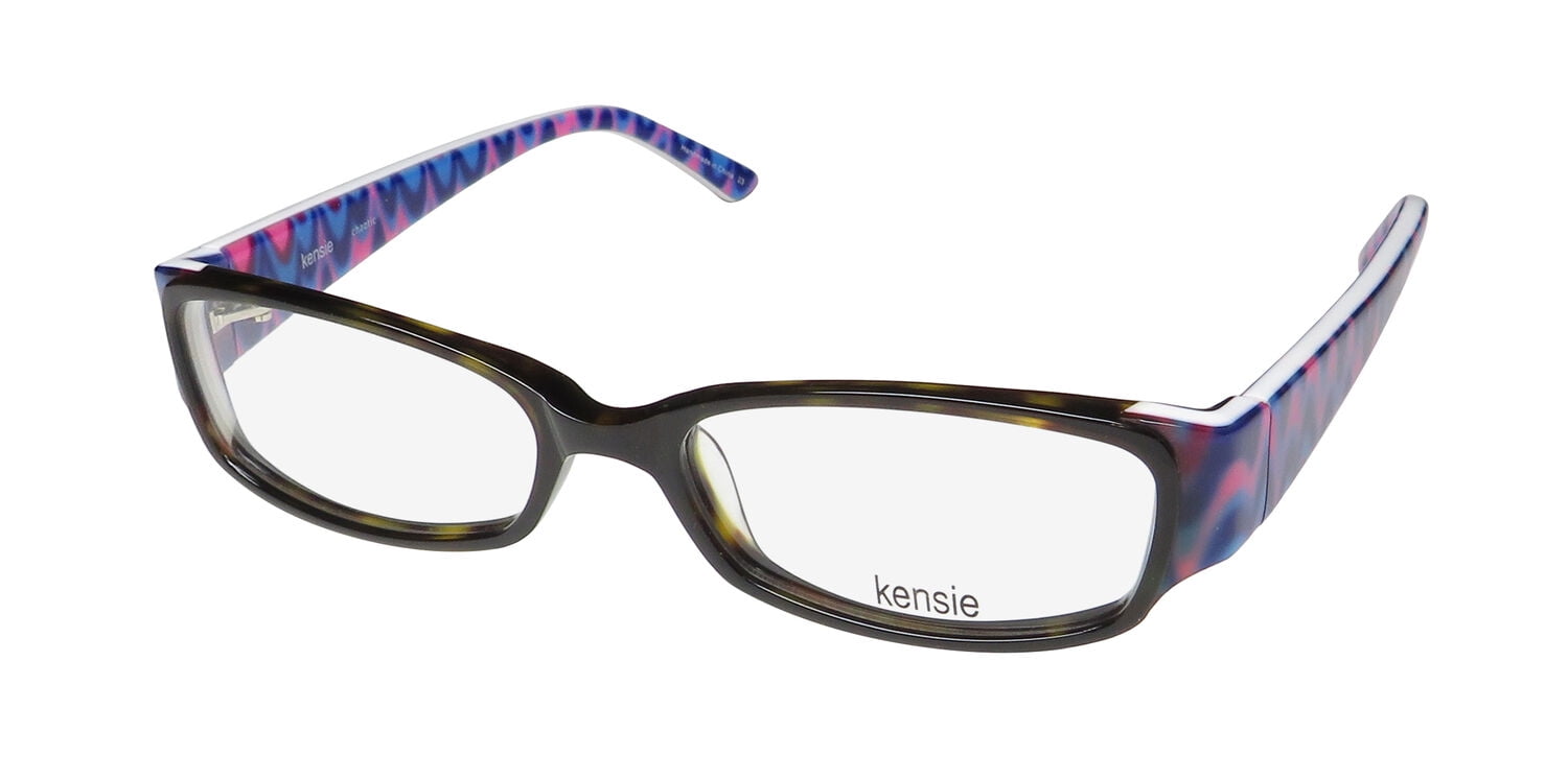 KENSIE Eyeglasses CHAOTIC Tortoise 50MM - Walmart.com