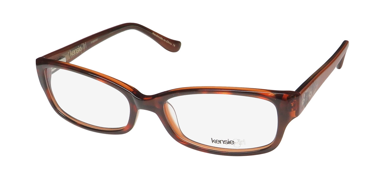 KENSIE TROPICAL FOR GIRLS TEENS PERFECT GIFT FOR SCHOOL EYEGLASS FRAME ...