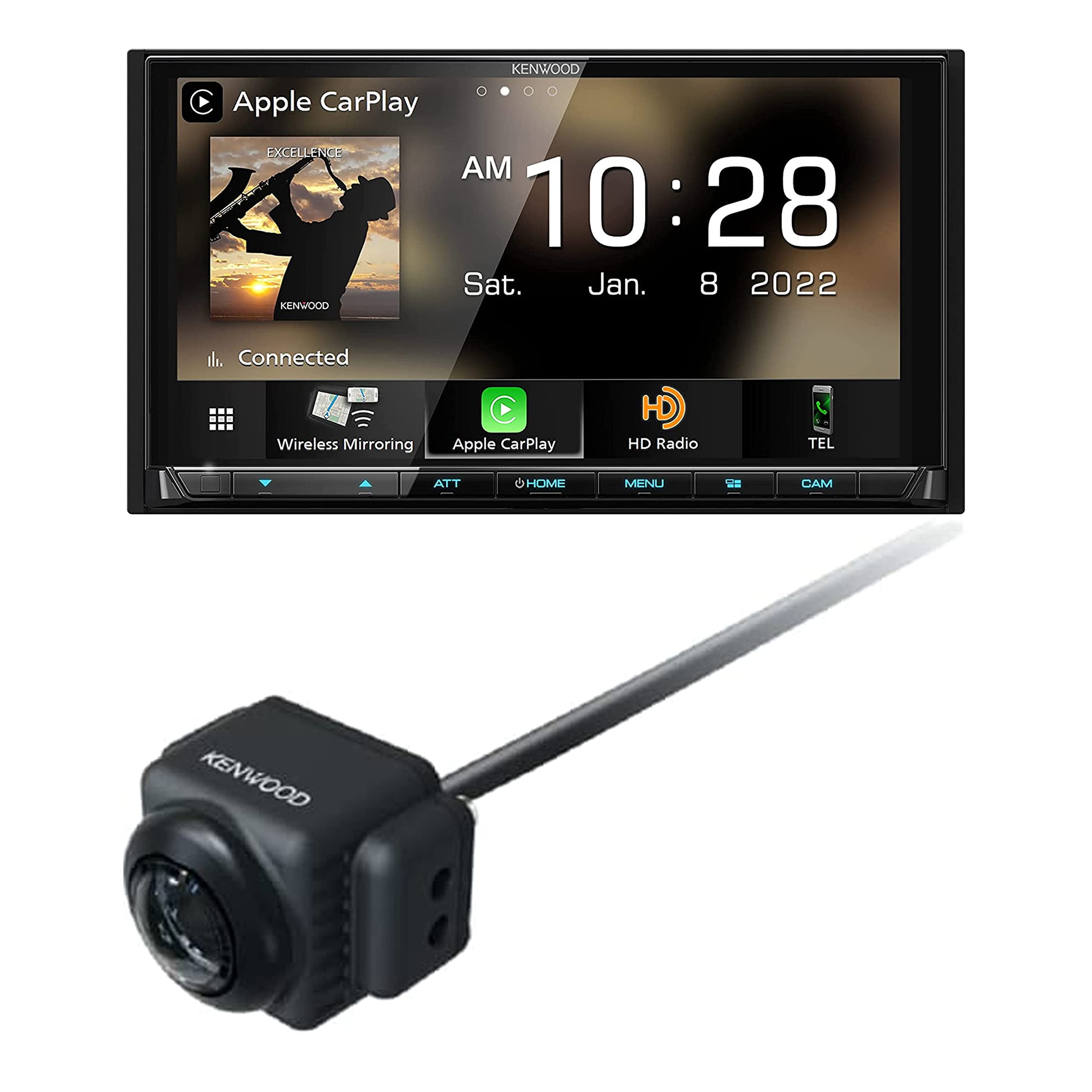 KENWOOD DMX958XR EXCELON Reference 6.8" Full HD Capacitive Car Stereo ...