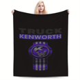 [KENWORTH Truck Blanket] KENWORTH Truck Blanket, Soft Flannel Heavy ...